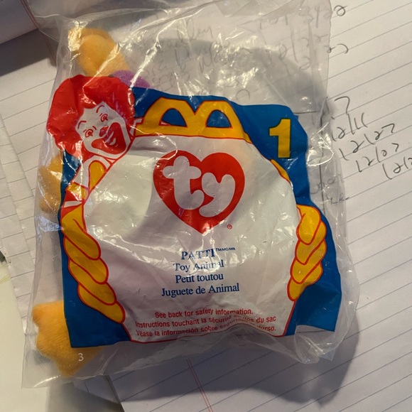 Toys | Mcdonalds Ty Patti Plush | Poshmark